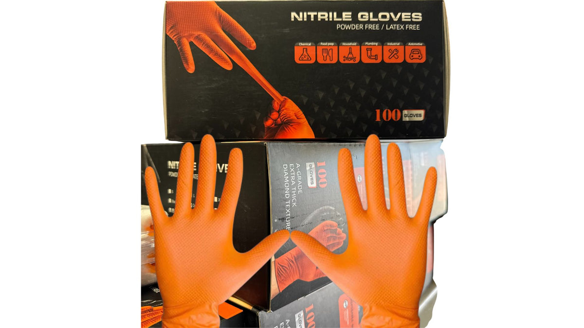 nitrile work gloves bulk