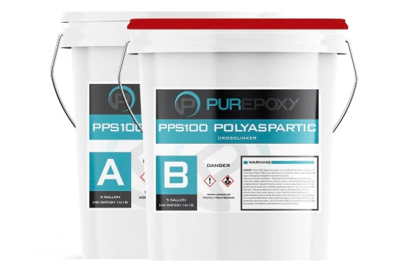 Polyaspartic 100 Solids - 2 GA Kit – Polytitan Coatings